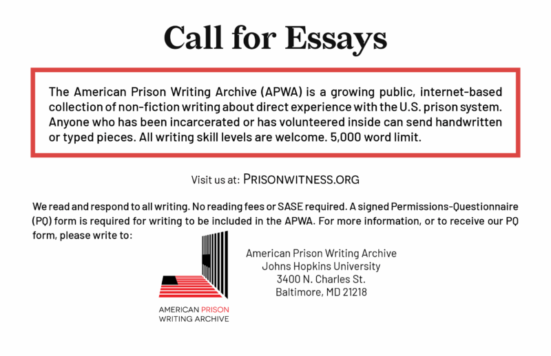 Private prisons Archives - American Prison Writing Archive
